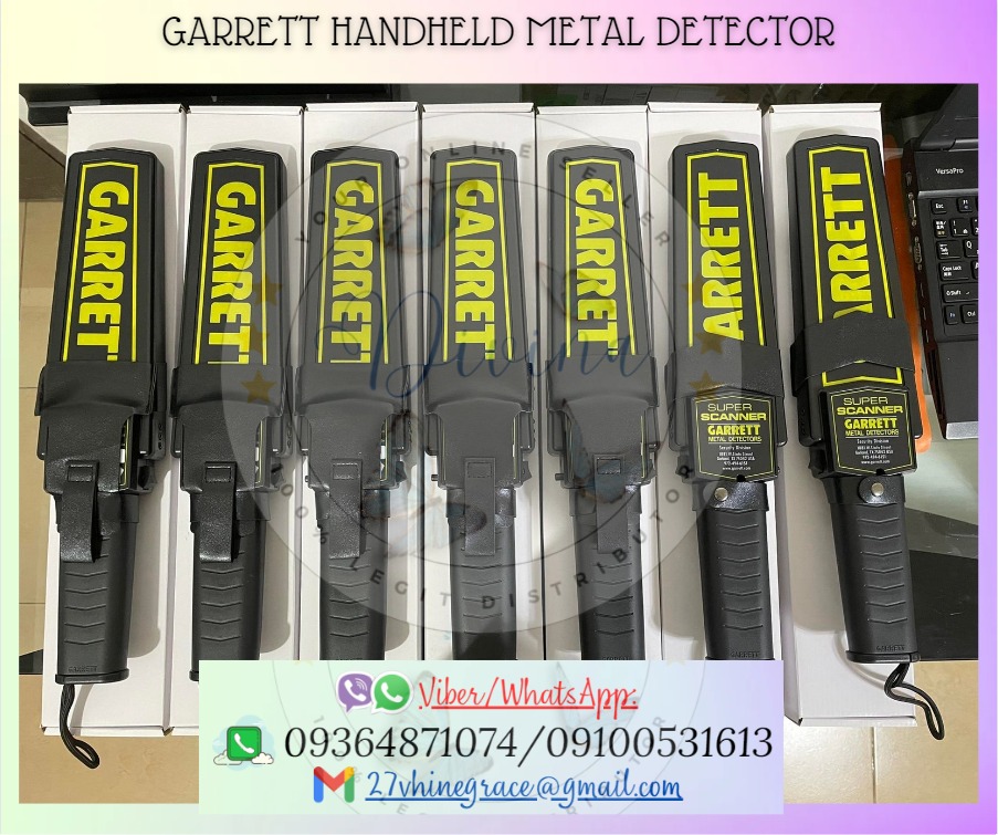 Security Purpose Garrett Handheld Metal Detector, Furniture & Home ...