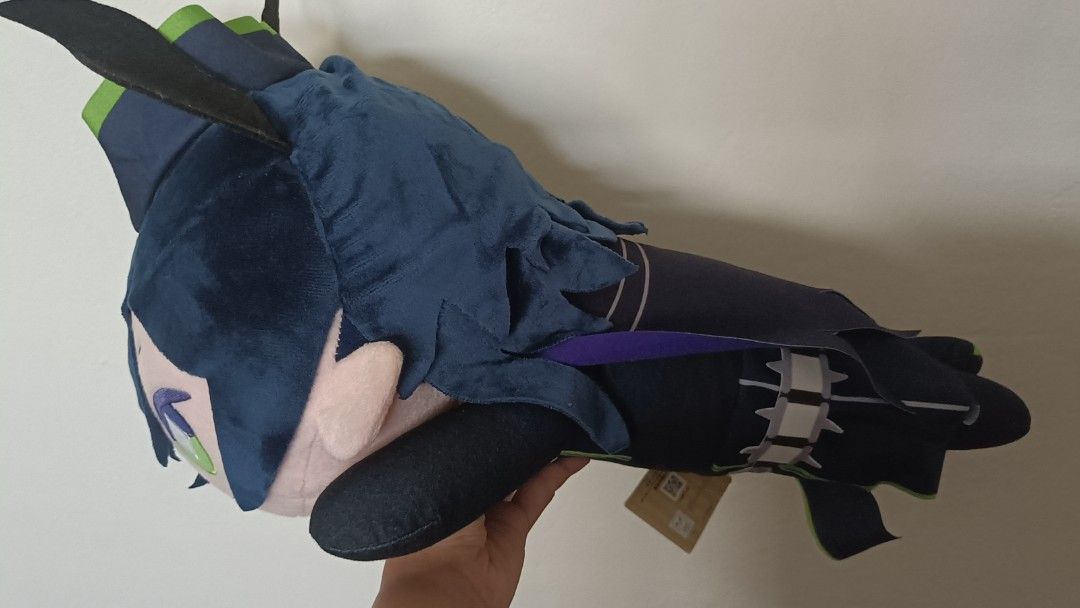 Sega Disney Twisted Wonderland Mega Jumbo Nesoberi Plush Vil Schoenheit Idia Shroud And Malleus