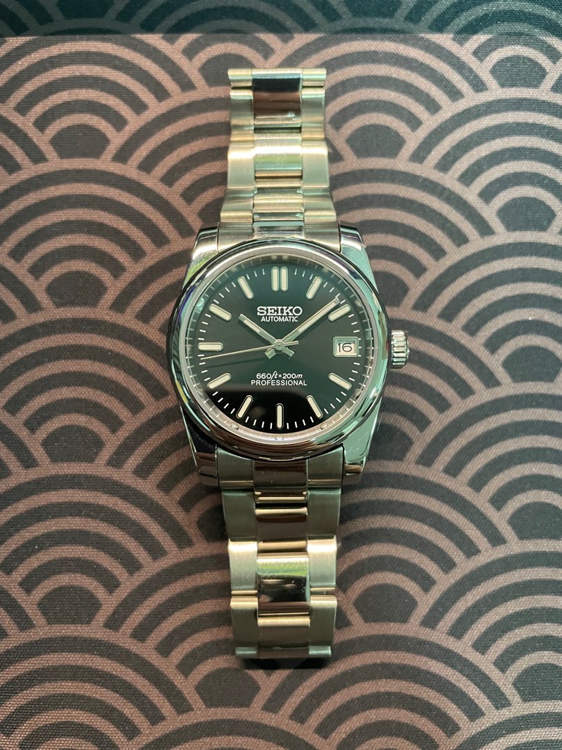Seiko Custom Mod “Datejust Black Sunburst” 36mm case, Men's Fashion ...