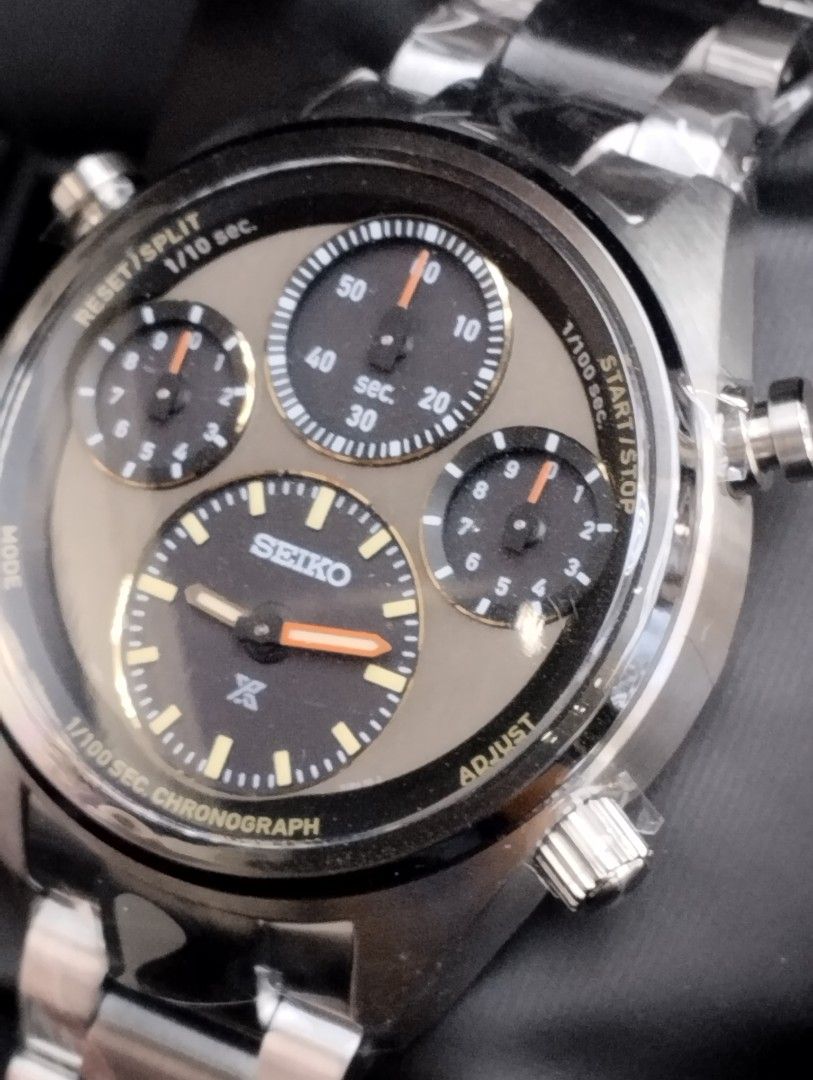 NEW SEIKO Solar Chronograph Speedtimer SBER005 1/100 Second Limited 4000pcs 精工光動能1/100秒計時手錶 全球限量 ...