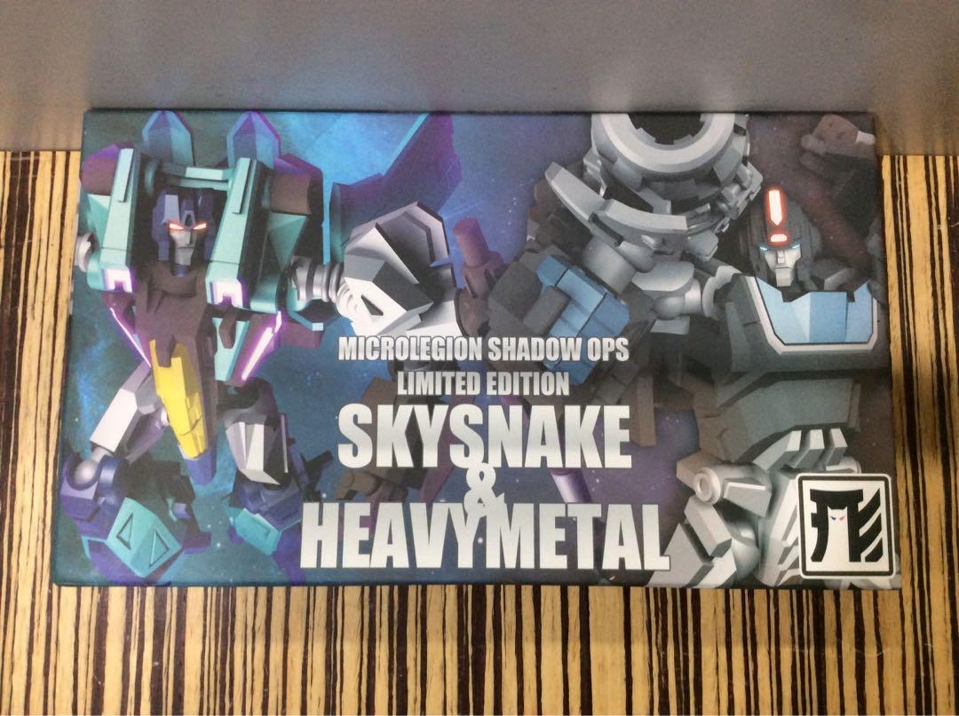 ShapeShift Inc Micro Legion - Shadow Ops Sky Snake & Shadow Ops Heavy ...