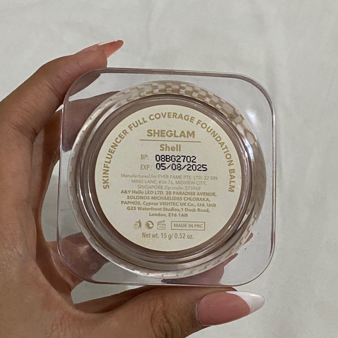 SheGlam SHELL Skinfluencer Full Coverage Foundation, Beauty & Personal ...