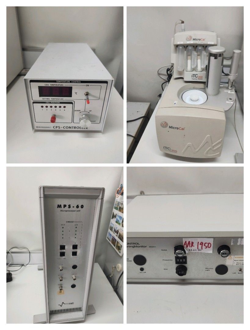 Shimadzu CPS Control Microprocess Unit MicroCal itC Calorimeter TSE ...