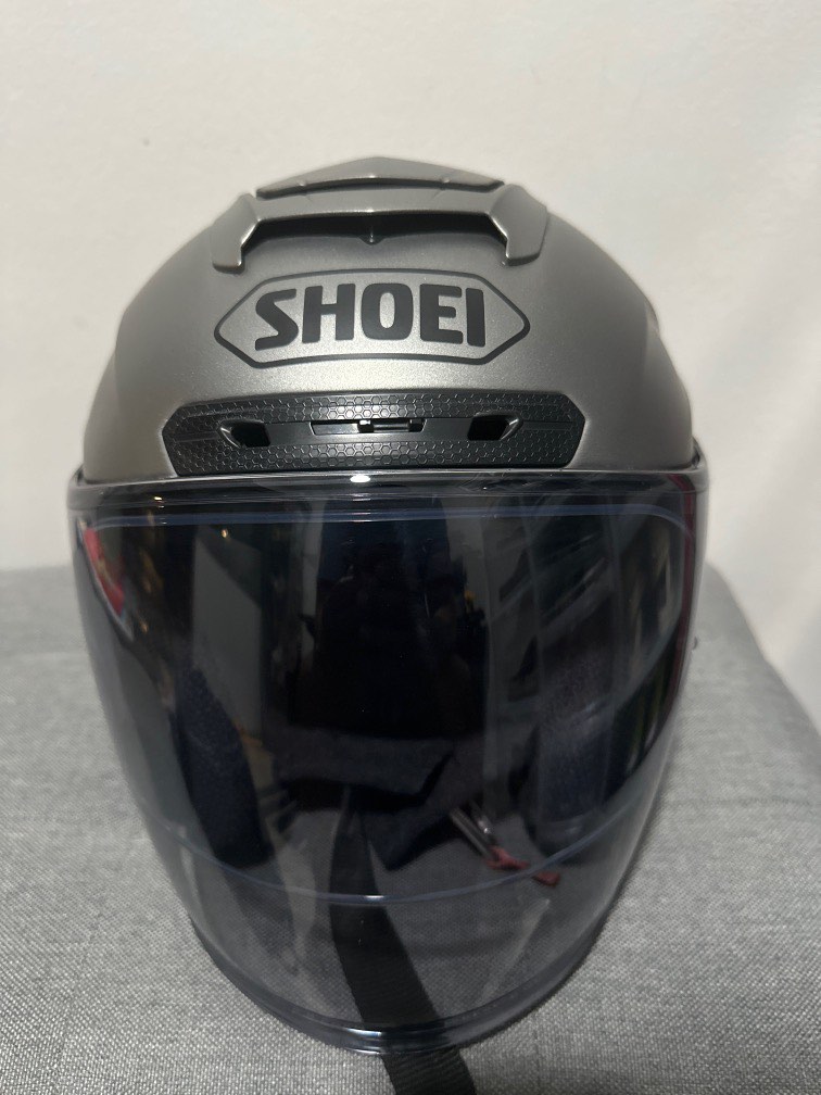 Shoei J force 4 Size L - Matt Grey, Motorcycles, Motorcycle Apparel on ...