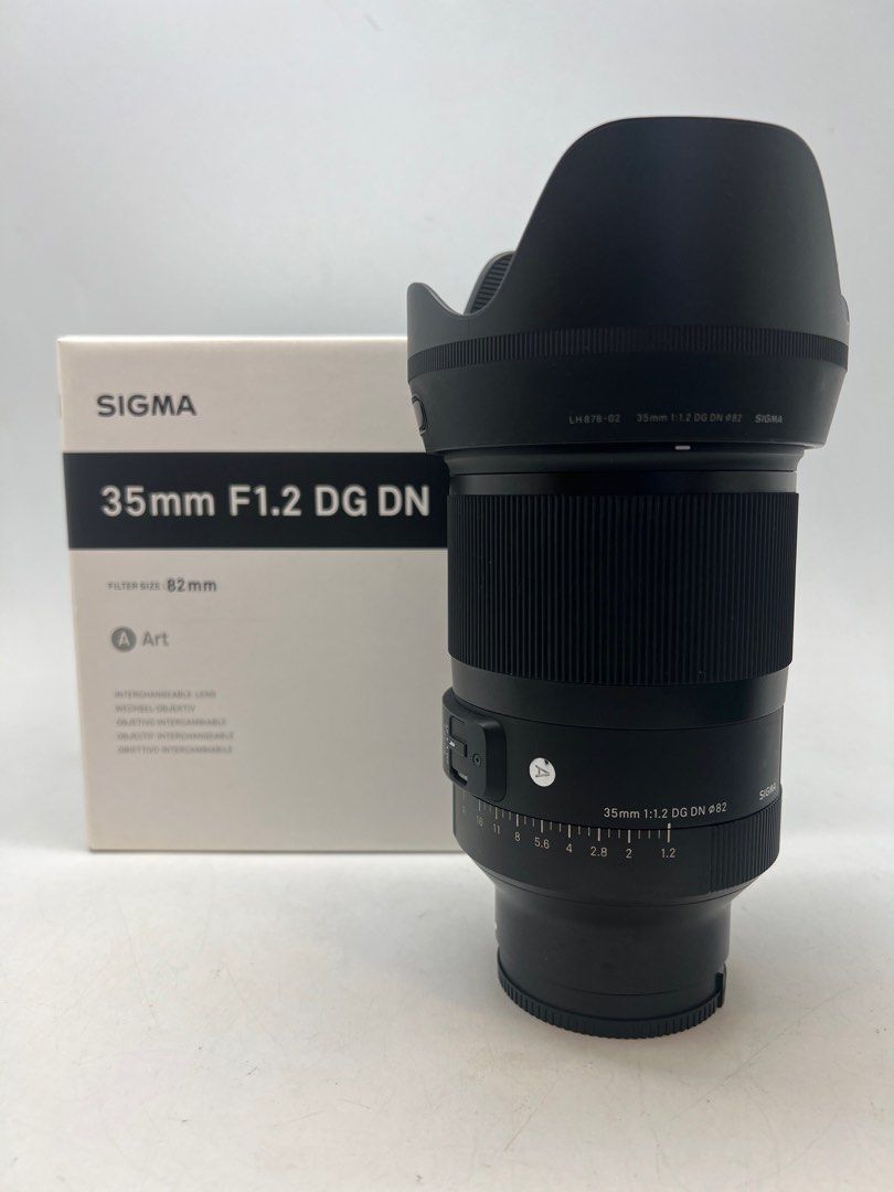 Sigma 35mm F1.2 DG DN Art (Sony FE), Photography, Lens & Kits on Carousell