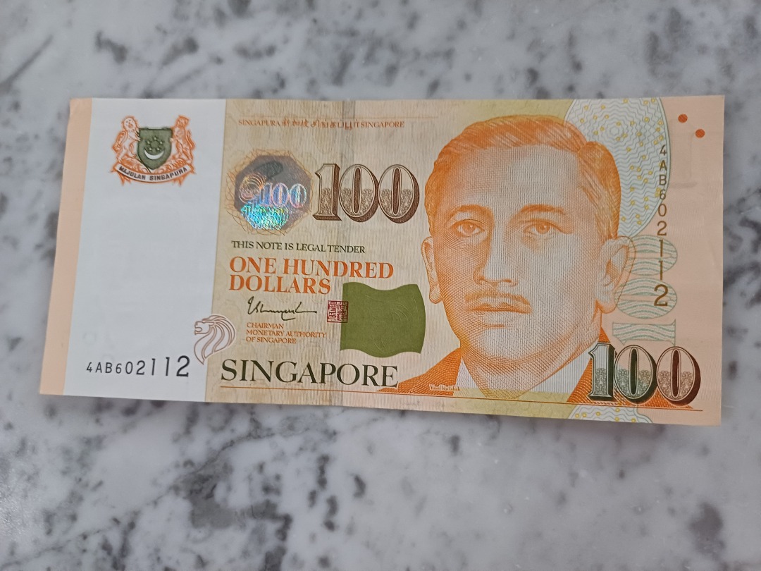 Singapore $100 note, Hobbies & Toys, Memorabilia & Collectibles ...