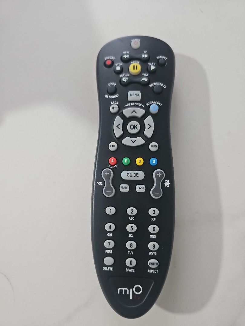Singtel mio tv remote control, TV & Home Appliances, TV & Entertainment ...