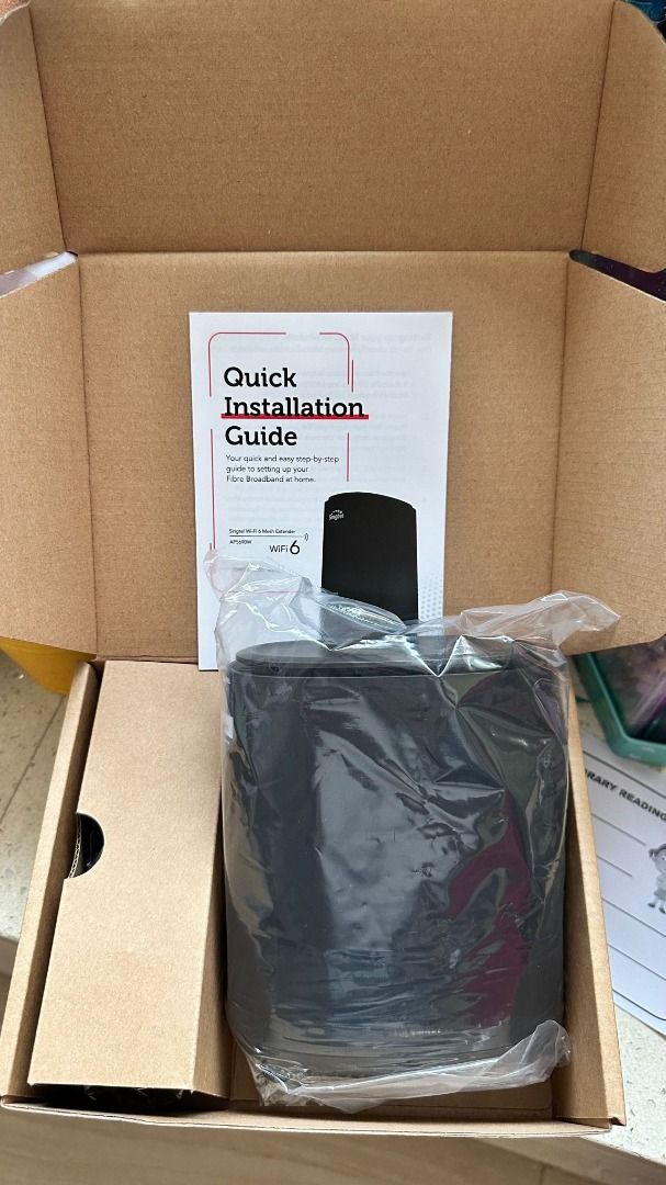 Singtel Wifi 6 Mesh Extender AX5400, Computers & Tech, Parts ...