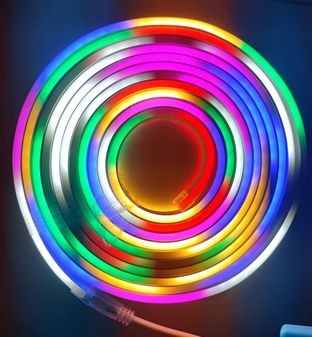 SMD 5 METER OUTDOOR RGB WATERPROOF LED Lampu Belt -Malti Color ...