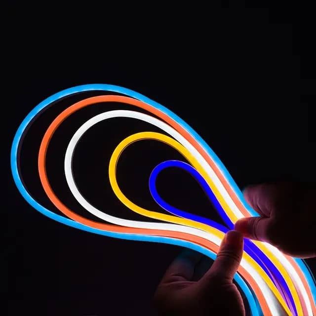 SMD 5 METER OUTDOOR RGB WATERPROOF LED Lampu Belt -Malti Color ...