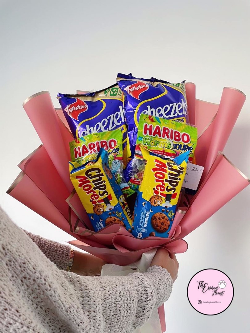 Snack bouquet, Hobbies & Toys, Stationery & Craft, Flowers & Bouquets ...