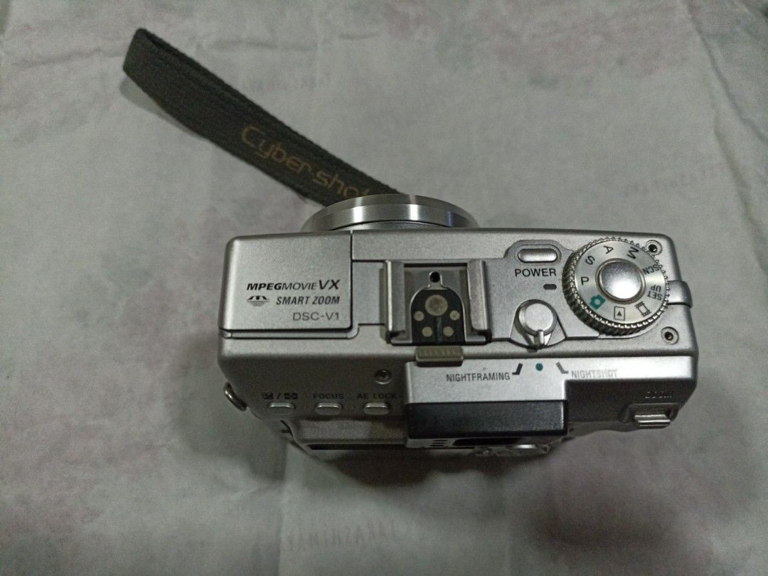 Sony Cybershot Digital Camera V1 Carl Zeiss Lens Nightshot, Photography ...