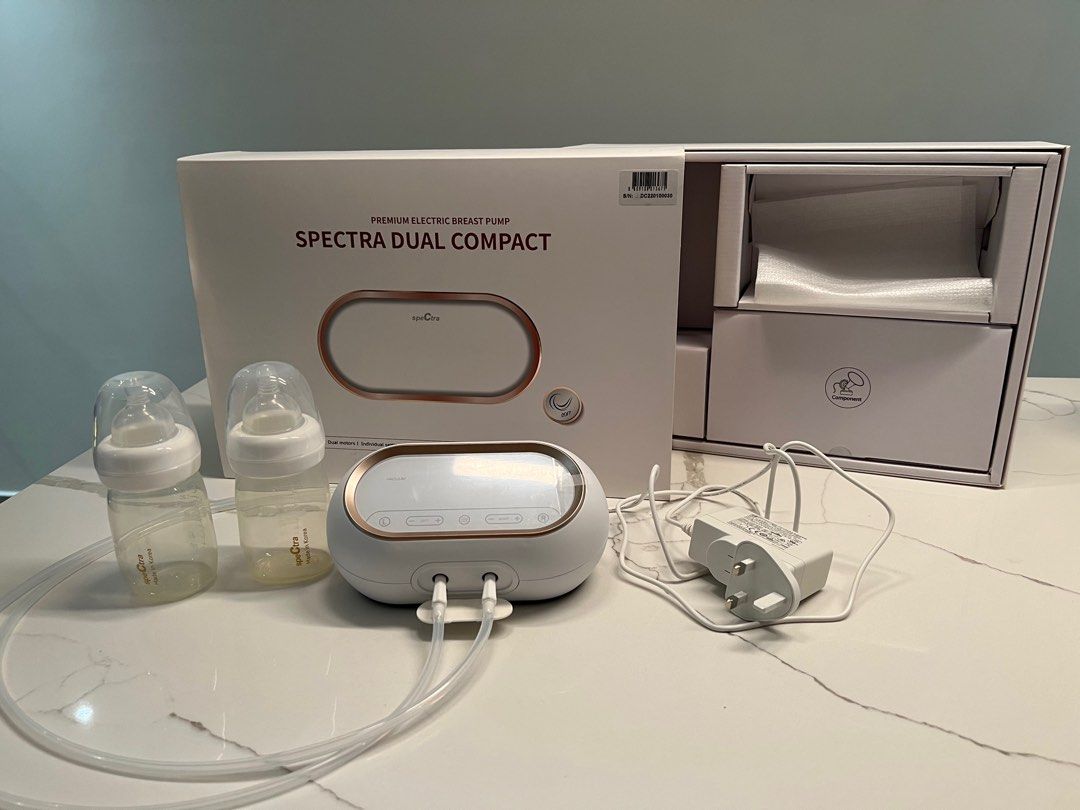 Spectra Dual Compact Electric Double Breast Pump, Babies & Kids ...