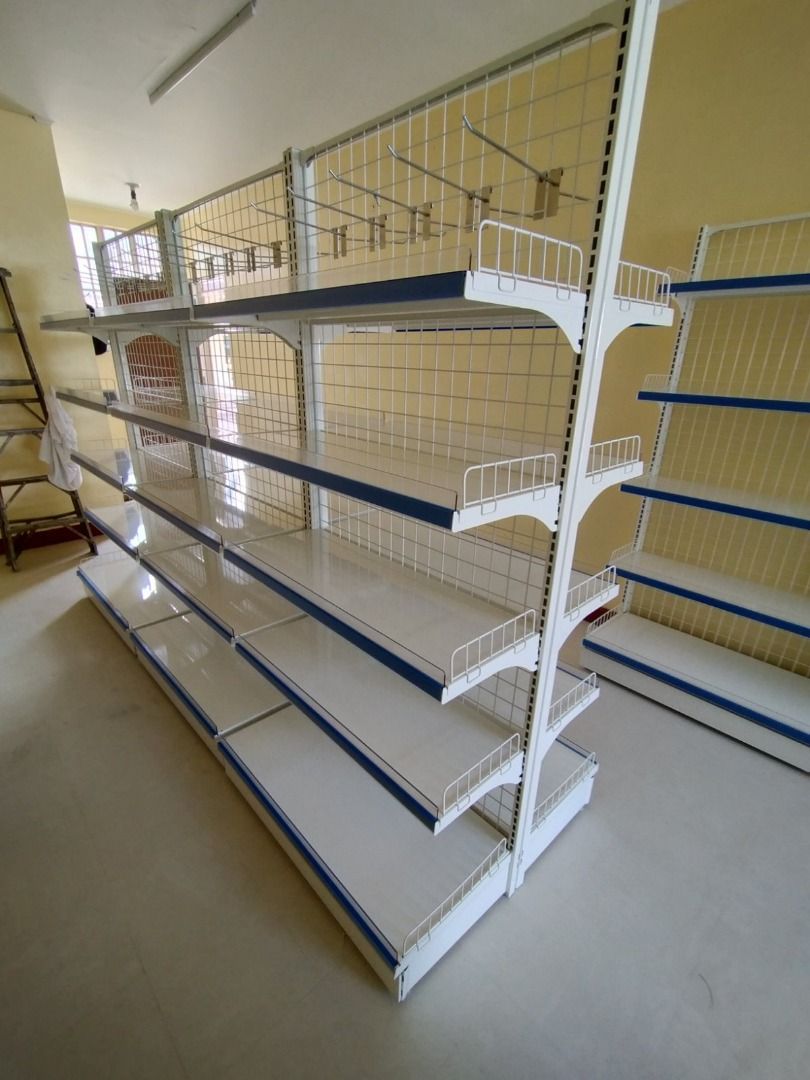 steel pallet racks standee shelves, Furniture & Home Living, Furniture ...