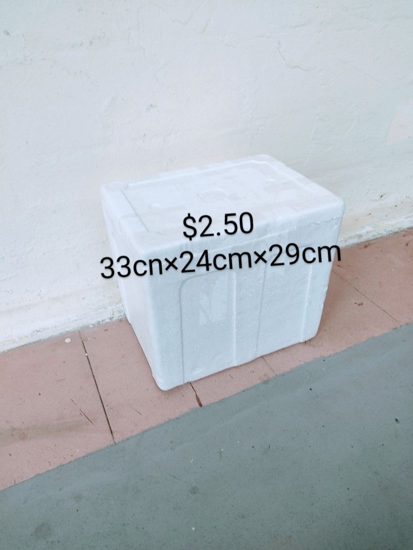 Styrofoam boxes, Furniture & Home Living, Kitchenware & Tableware, Food ...
