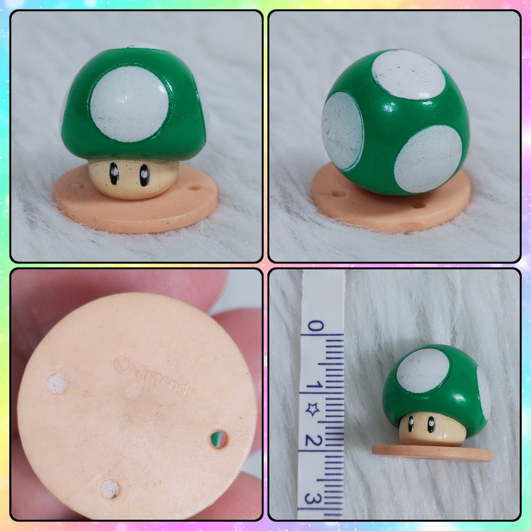 Super Mario Bros. - 1 Up Mushroom Collectible Figure, Hobbies & Toys ...
