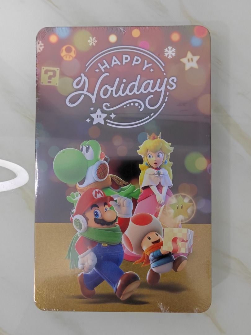 Super Mario China Limited Edition Holidays Steelbook sealed, Video ...