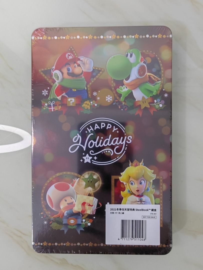 Super Mario China Limited Edition Holidays Steelbook sealed, Video ...