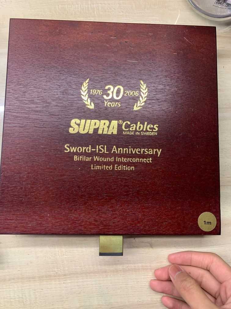 Supra cable sword-ISL Anniversary limited edition, Computers & Tech ...