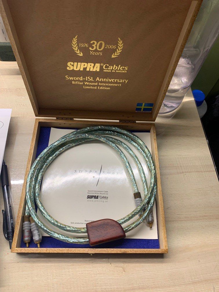 Supra cable sword-ISL Anniversary limited edition, Computers & Tech ...