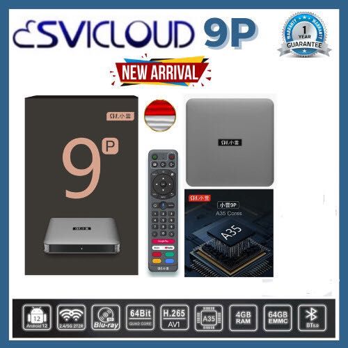 SviCloud 9P / Svi cloud 9P /Tv Box / Evpad / Unblock, TV & Home Appliances, TV & Entertainment ...