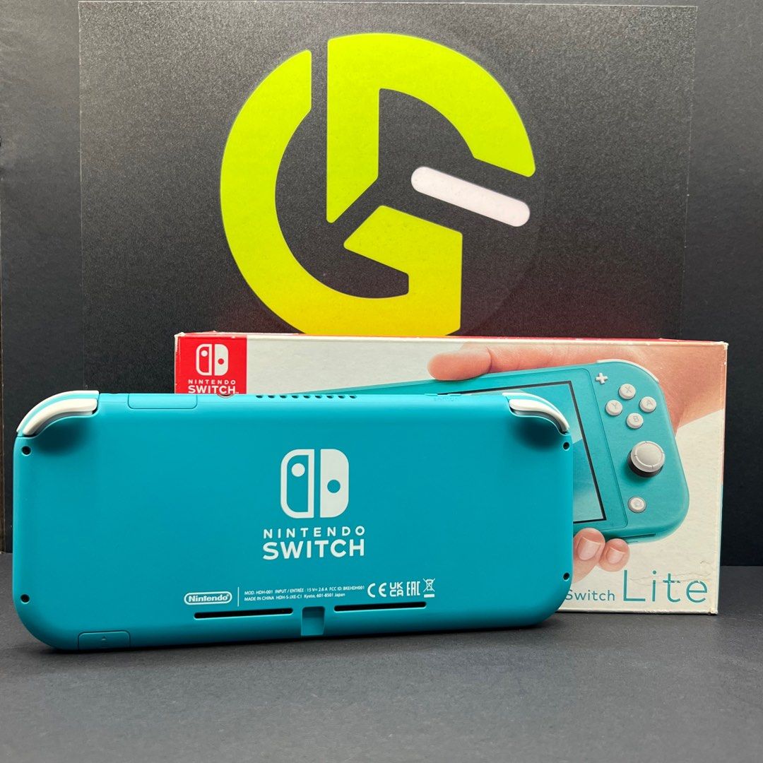 Switch Lite Green (Nintendo Switch Lite) Full Box Like New, Video ...