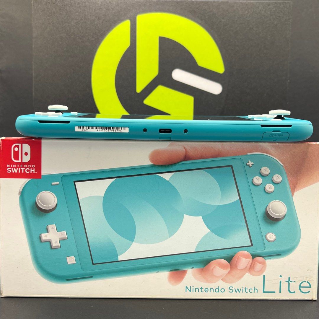 Switch Lite Green (Nintendo Switch Lite) Full Box Like New, Video ...