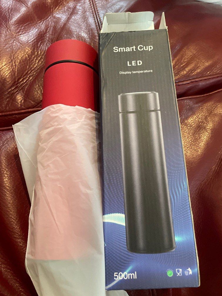 Termos smart cup LED, Perabotan Rumah di Carousell