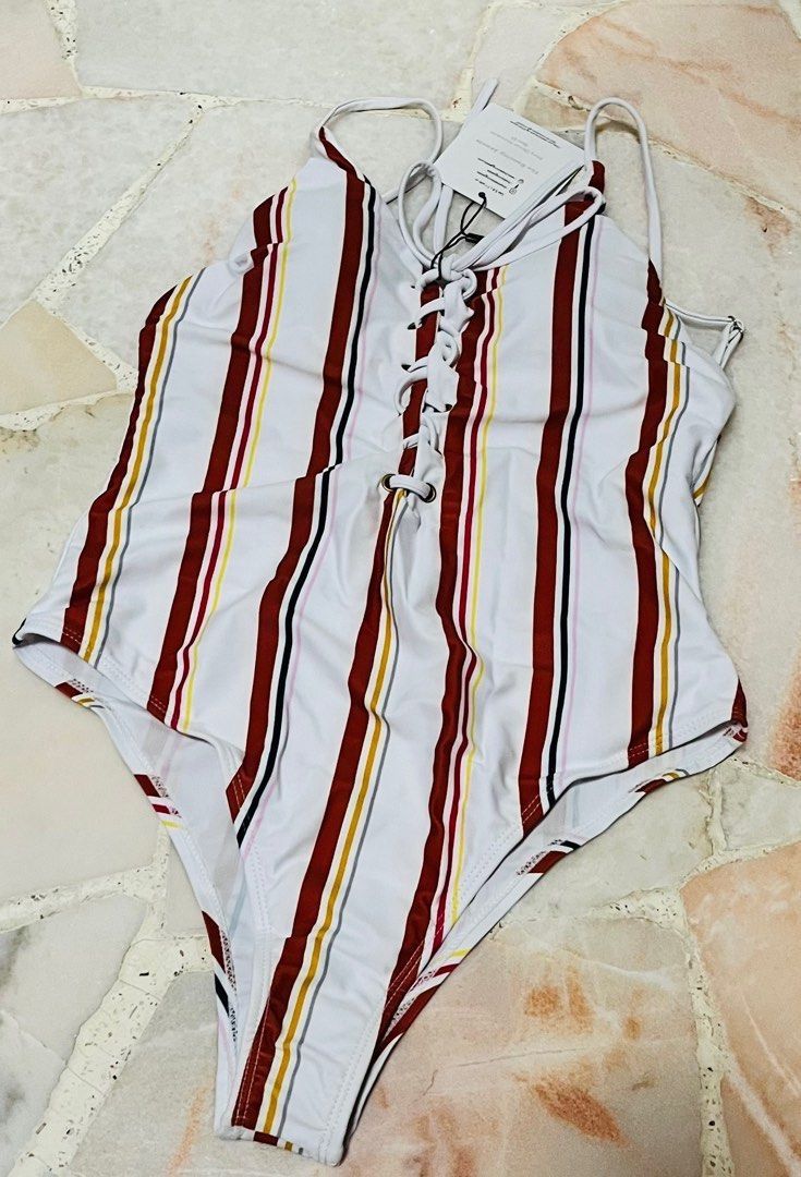 The Dancing Jewels Mary Olivier Monokini Women's Retro High Cut Low ...