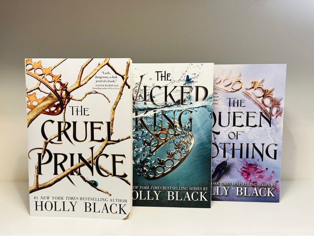 The Folk of the Air TRILOGY (The Cruel Prince, The Wicked King, The Queen of Nothing) - Holly ...