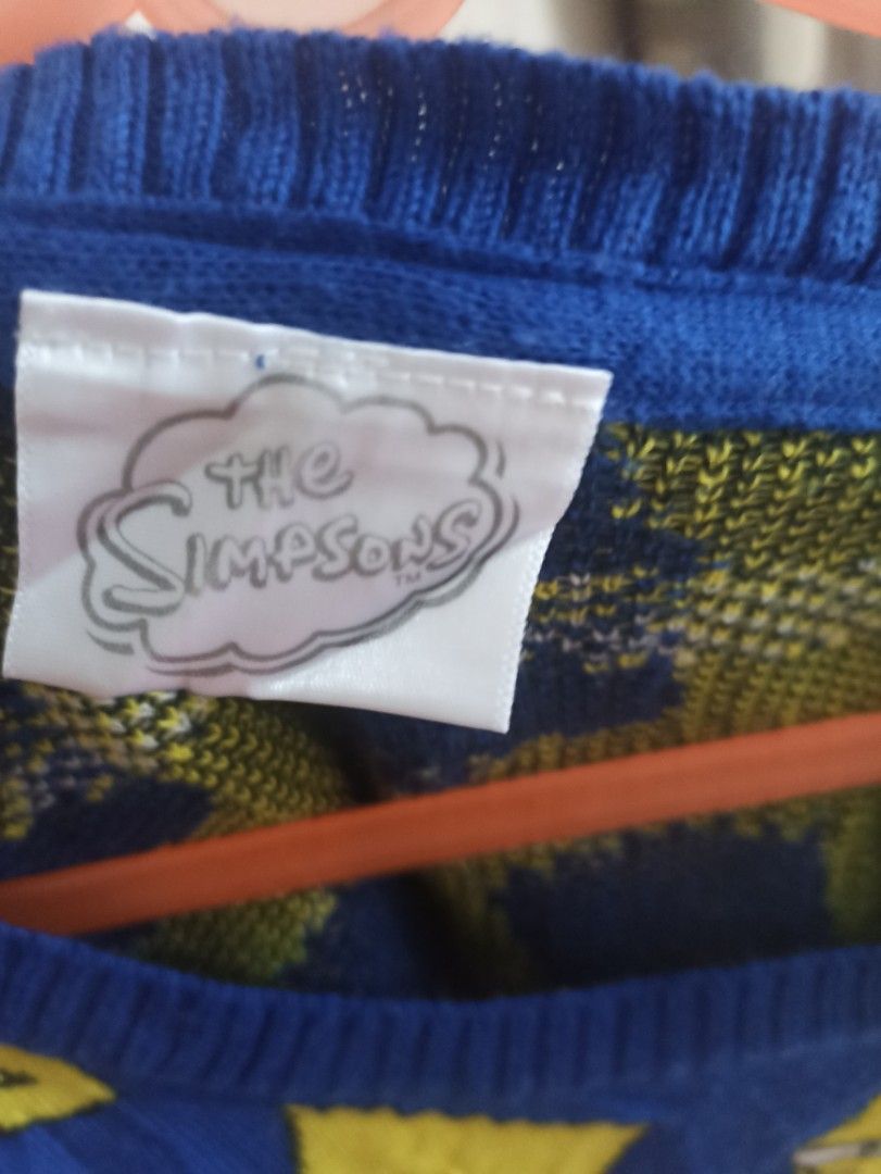 The Simpsons knit, Fesyen Wanita, Pakaian Wanita, Atasan di Carousell