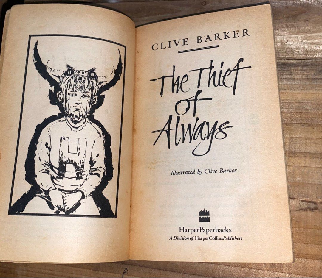 The Thief of Always by Clive Barker on Carousell