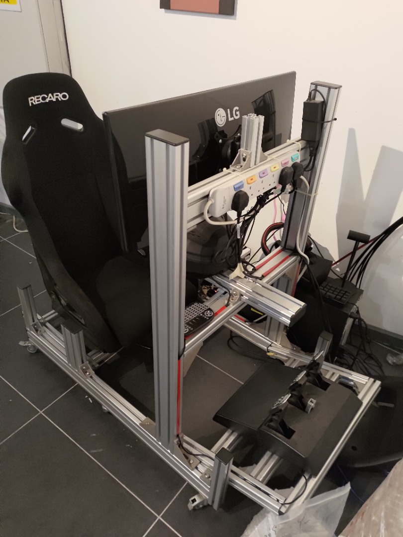 Thrustmaster T300 rig + T3PA + TH8A sim racing set, Video Gaming ...