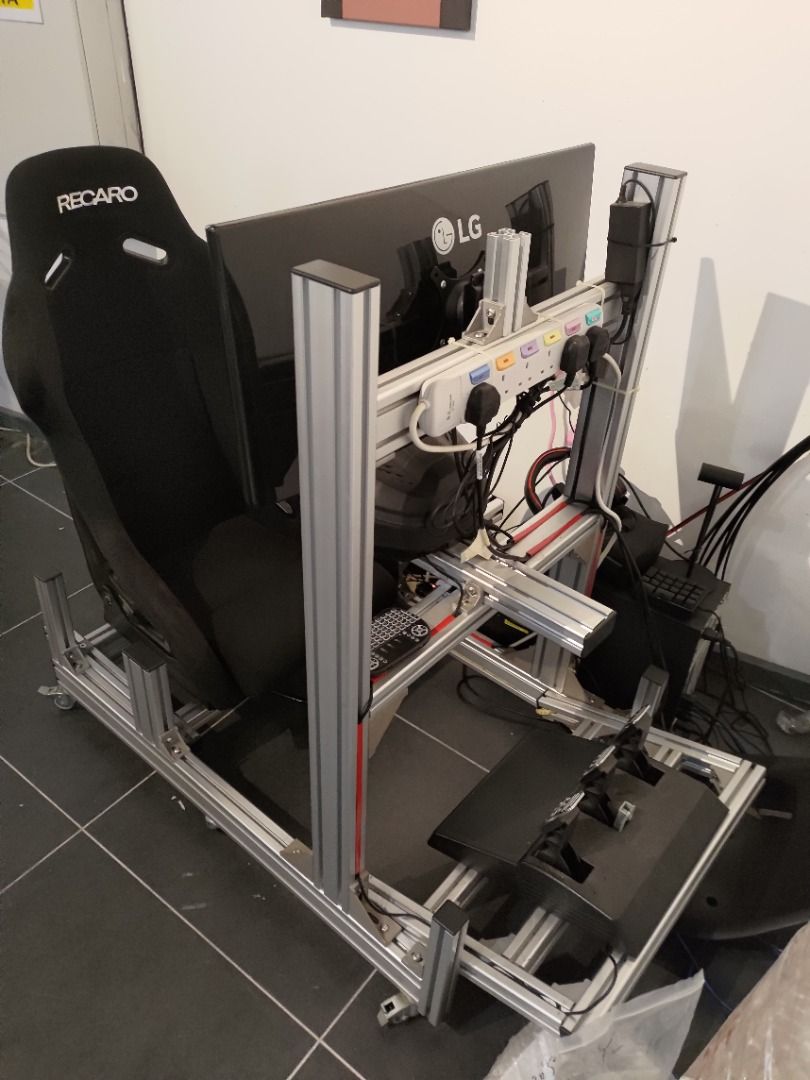 Thrustmaster T300 rig + T3PA + TH8A sim racing set, Video Gaming ...