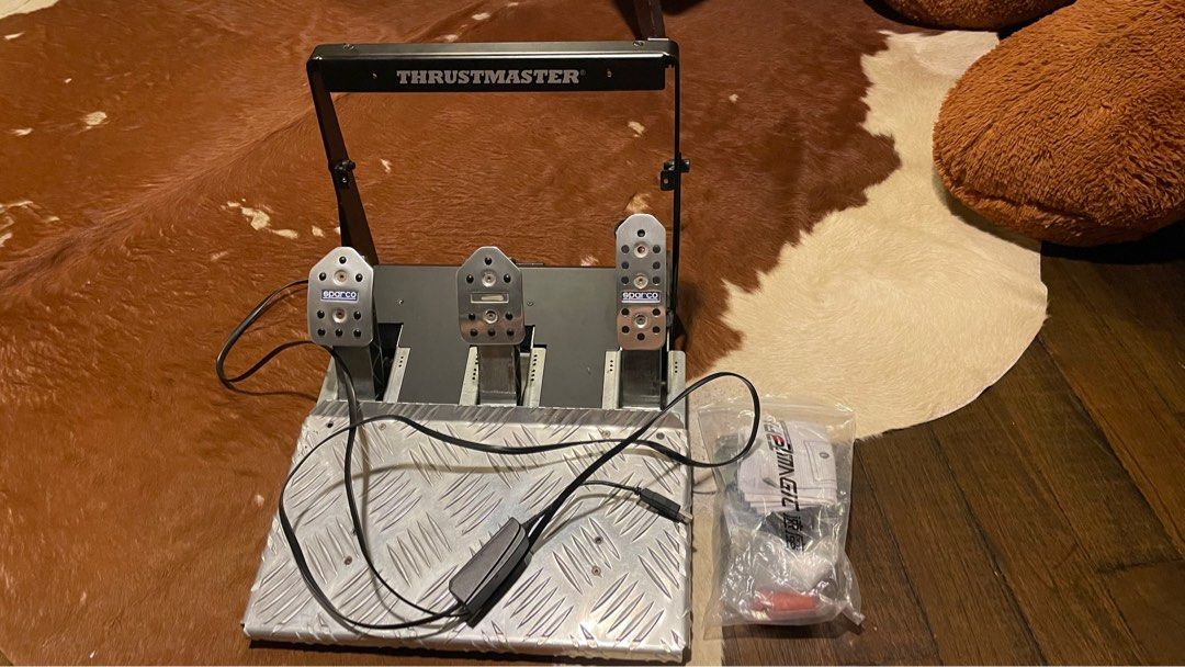 Thrustmaster T3PA pro sim racing pedals (mod), Computers & Tech, Parts ...