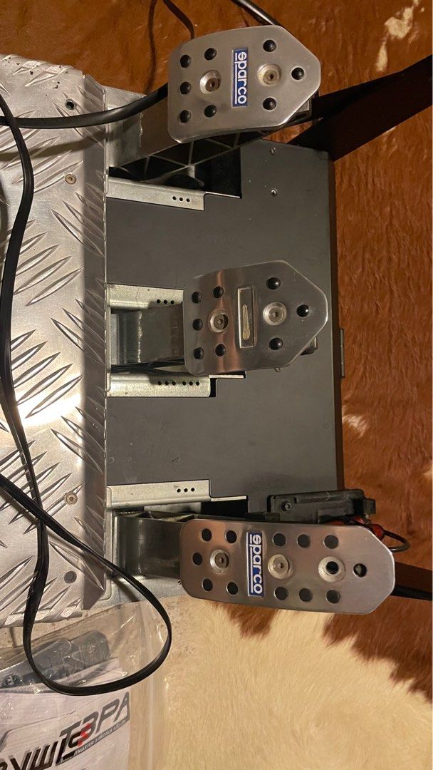 Thrustmaster T3PA pro sim racing pedals (mod), Computers & Tech, Parts ...