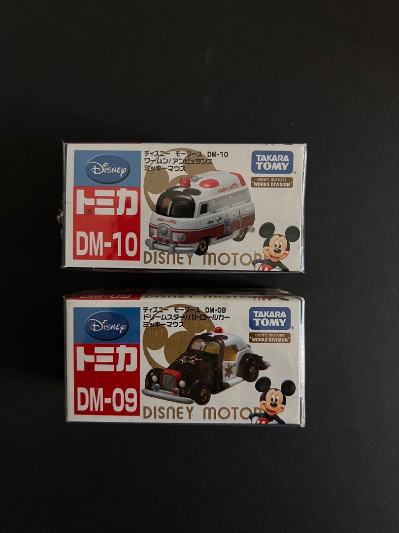Tomica Disney Motor DM-09 DM-10, Hobbies & Toys, Toys & Games on Carousell
