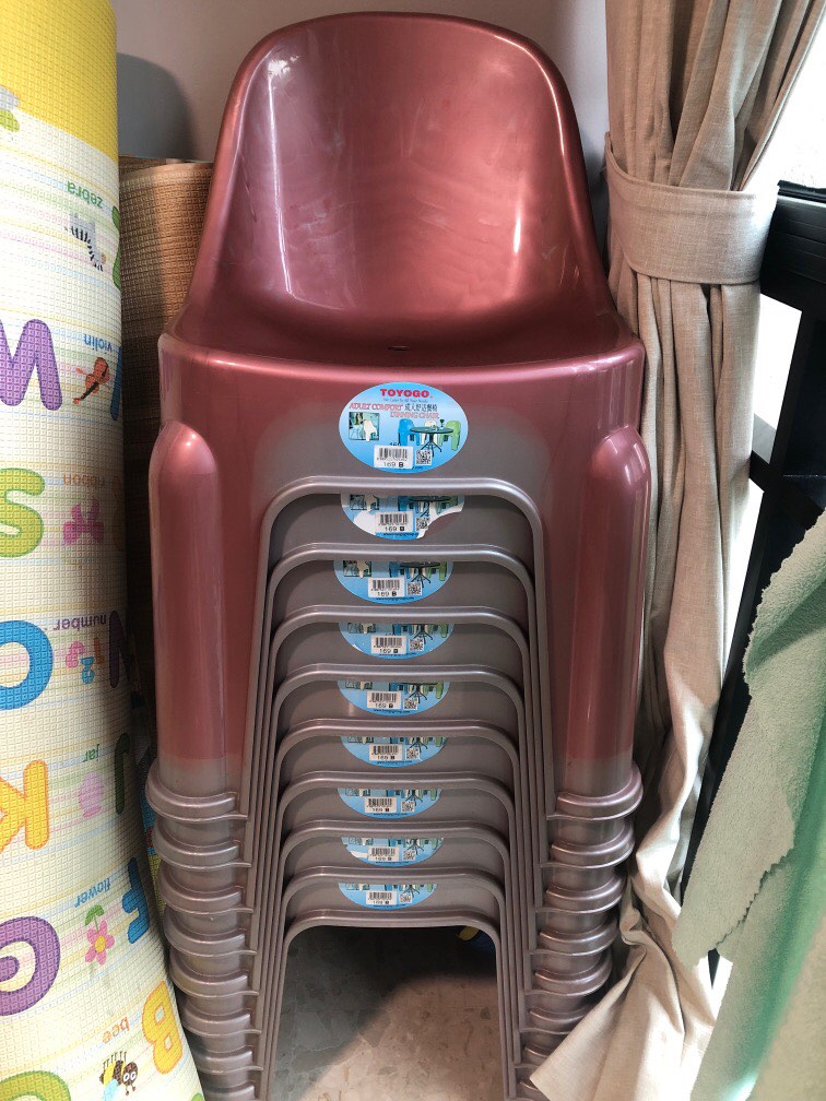 Toyogo Chair (stackable), Furniture & Home Living, Furniture, Chairs on ...