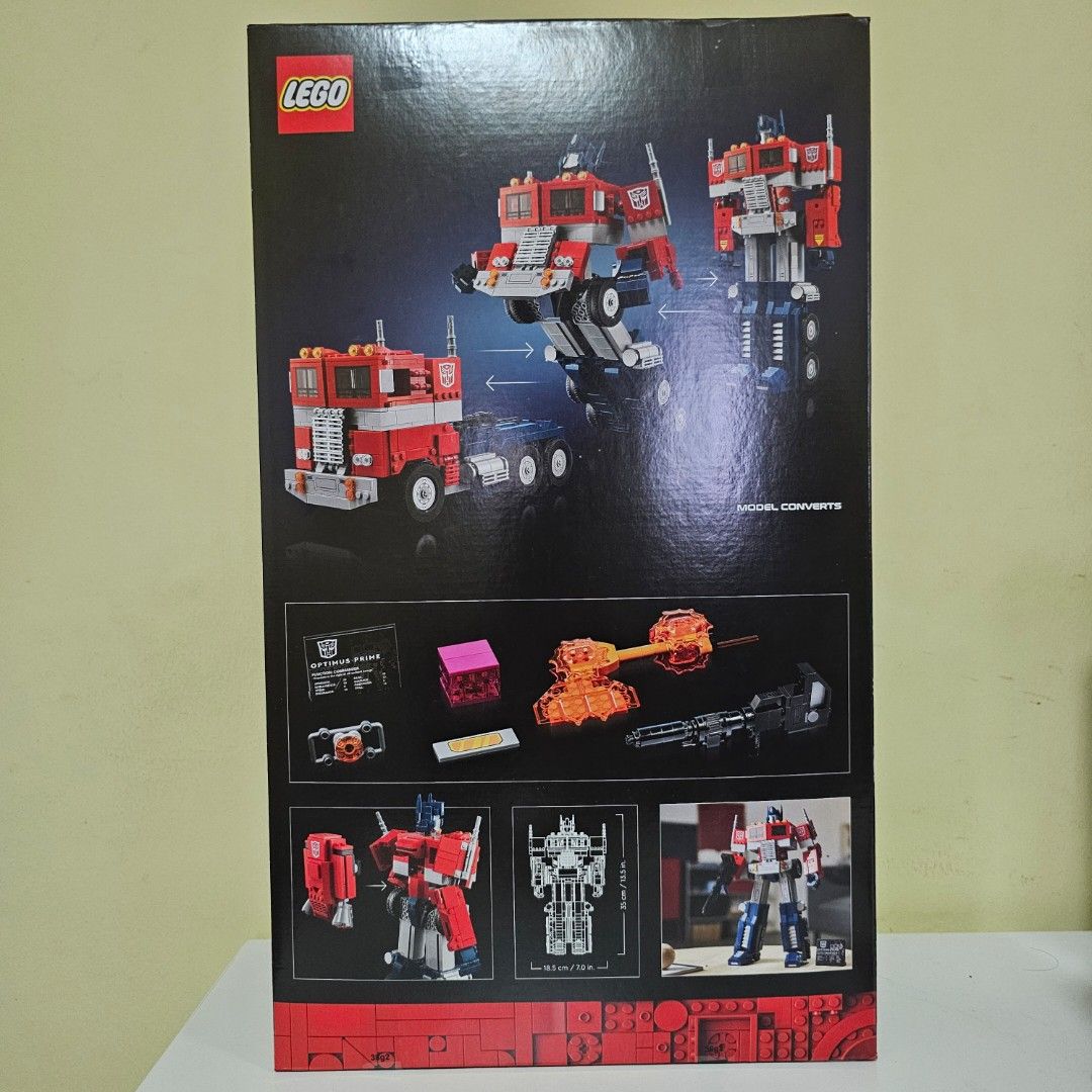 Transformers Optimus Prime Lego [ 10342], Hobbies & Toys, Toys & Games ...