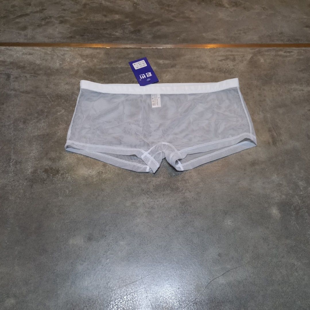 Transparent See Thru Mens Boxers, Men's Fashion, Bottoms, New Underwear ...