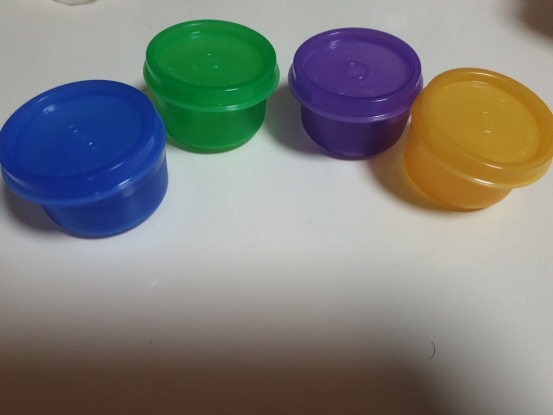 Tupperware - blue, green,purple and yellow, Furniture & Home Living ...