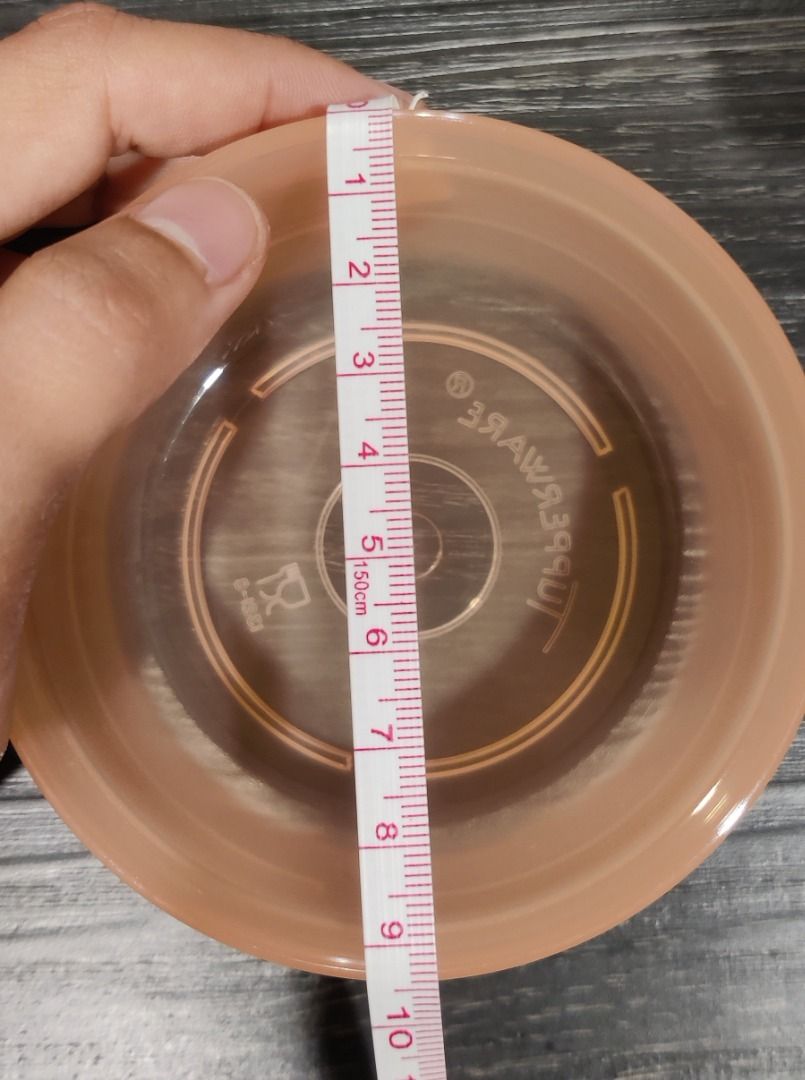 TUPPERWARE Food Container - Small Circular (4pc), Furniture & Home ...