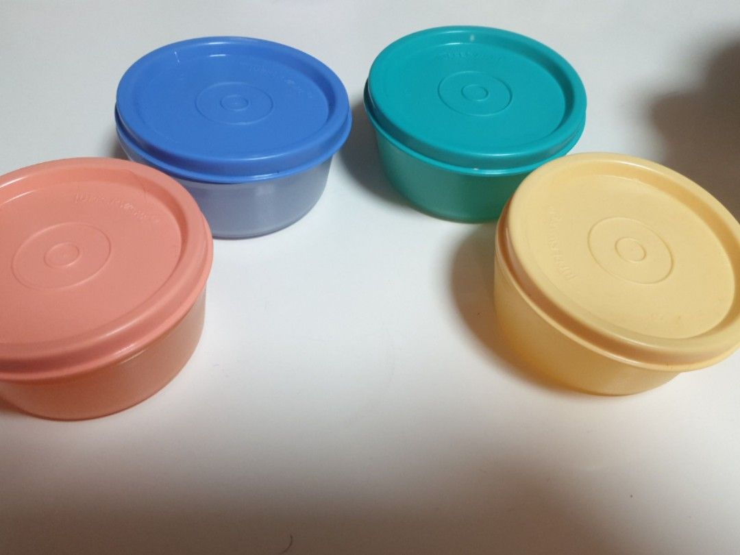 Tupperware small multi coloured containers, Furniture & Home Living ...