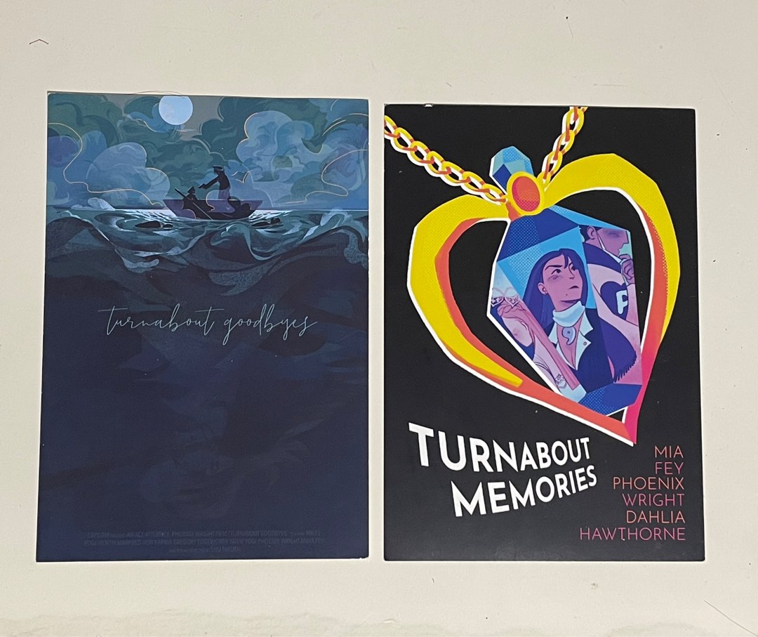 Turnabout Cinema Zine / Ace Attorney art prints, Hobbies & Toys ...