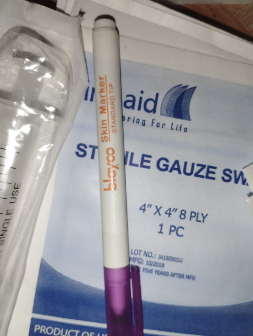 Tympanic Thermometer with OB bag, etc., Health & Nutrition ...