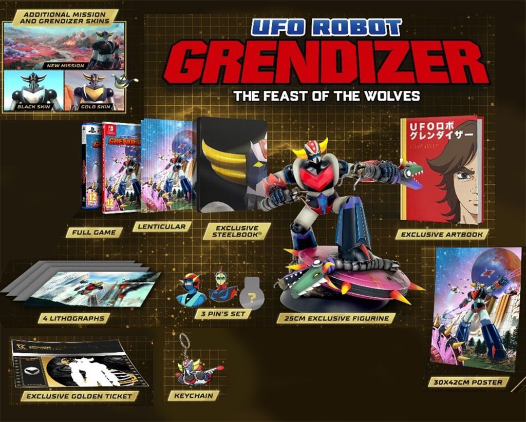 UFO Robot Grendizer - Collector Edition, Video Gaming, Video Games ...