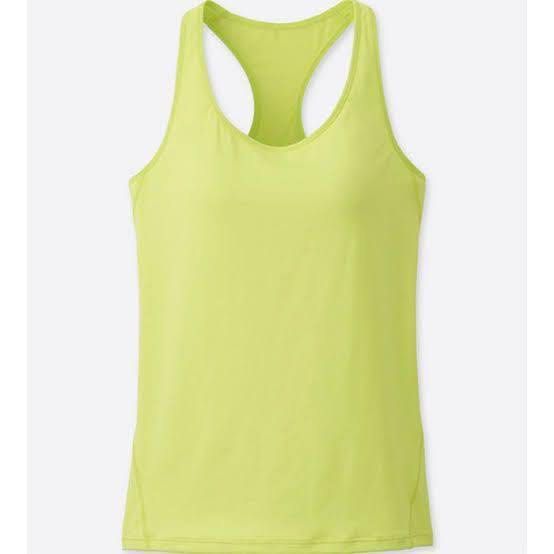 UNIQLO airism racer back bra top, Women's Fashion, Activewear on Carousell