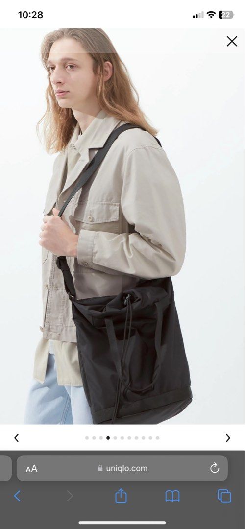 Uniqlo U Bucket Bag (L) on Carousell