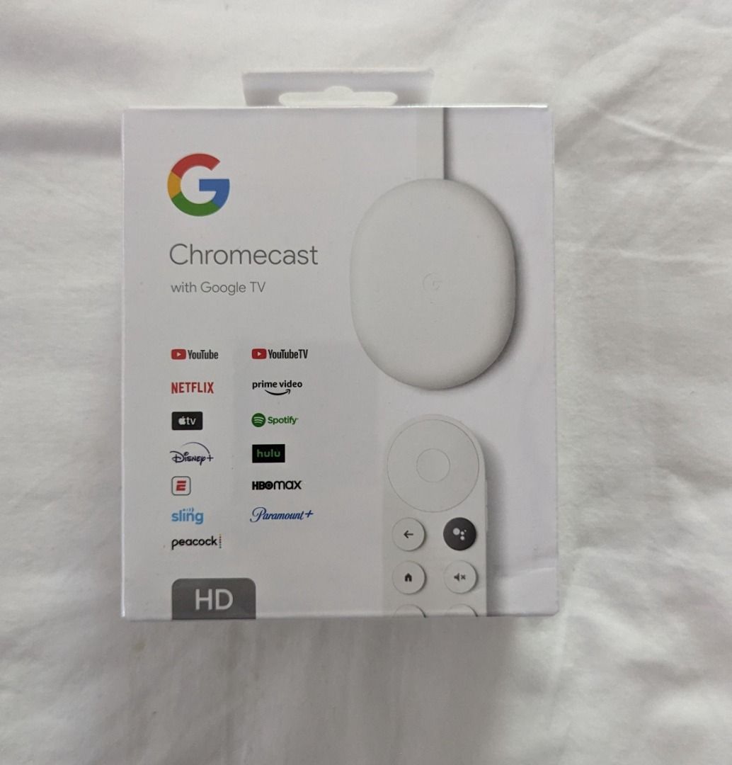 US Version Google Chromecast with Google TV HD / 4k, TV & Home ...