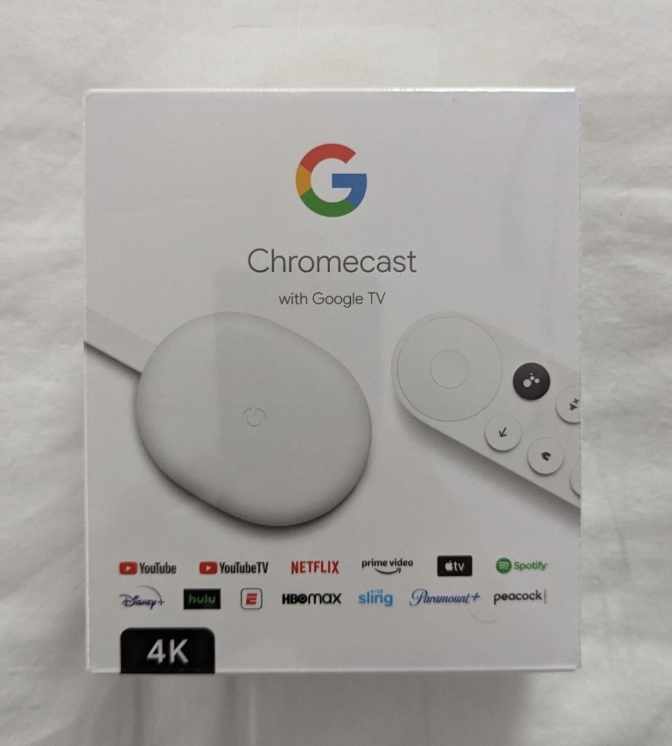 US Version Google Chromecast with Google TV HD / 4k, TV & Home ...